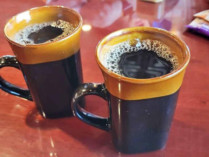 Coffee this robust doesn't just wake you up – it sits you down for a heart-to-heart about making better life choices, starting with ordering seconds.