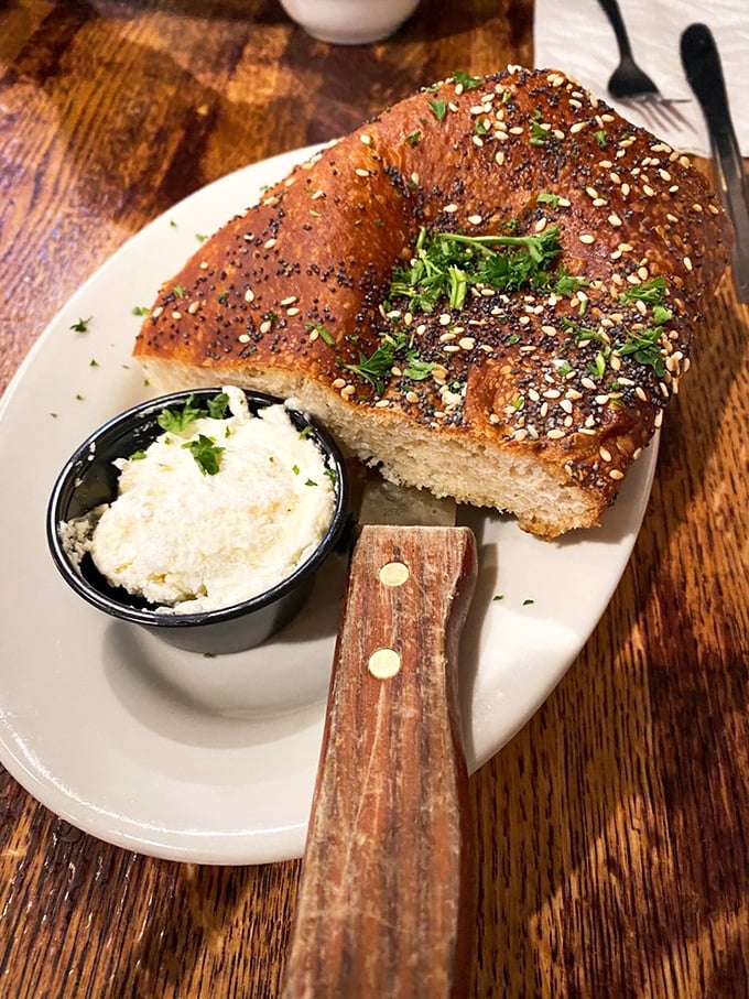 Bread that's not just a vehicle for sopping up sauces—it's worthy of its own fan club, complete with membership cards.