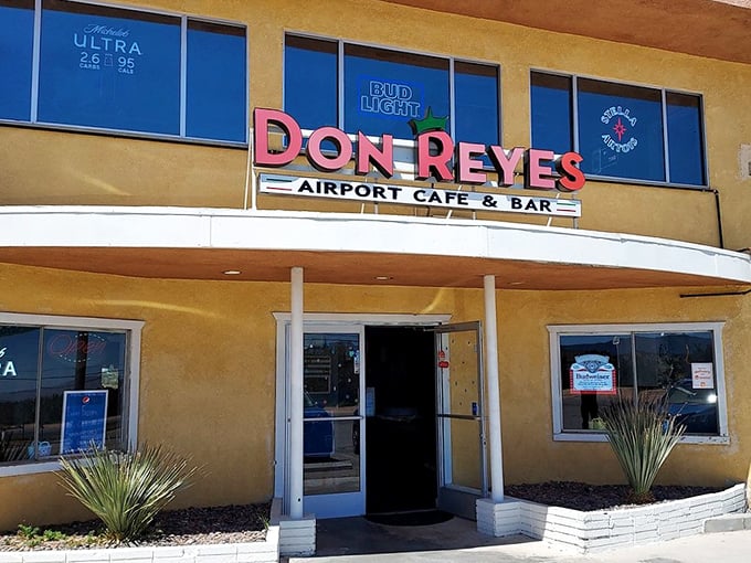 Don Reyes Airport Café serves up meals with a side of aviation nostalgia—where else can you watch small aircraft while enjoying breakfast?