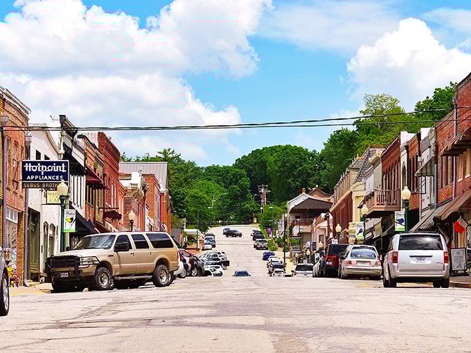 Downtown Weston doesn't just preserve history – it lives it. These streets tell stories with every brick, storefront, and carefully maintained facade.