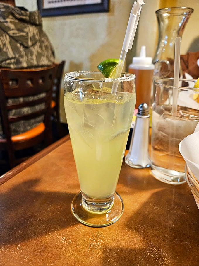 A proper margarita should taste like vacation in a glass—this one's bringing Albuquerque sunshine to your taste buds.