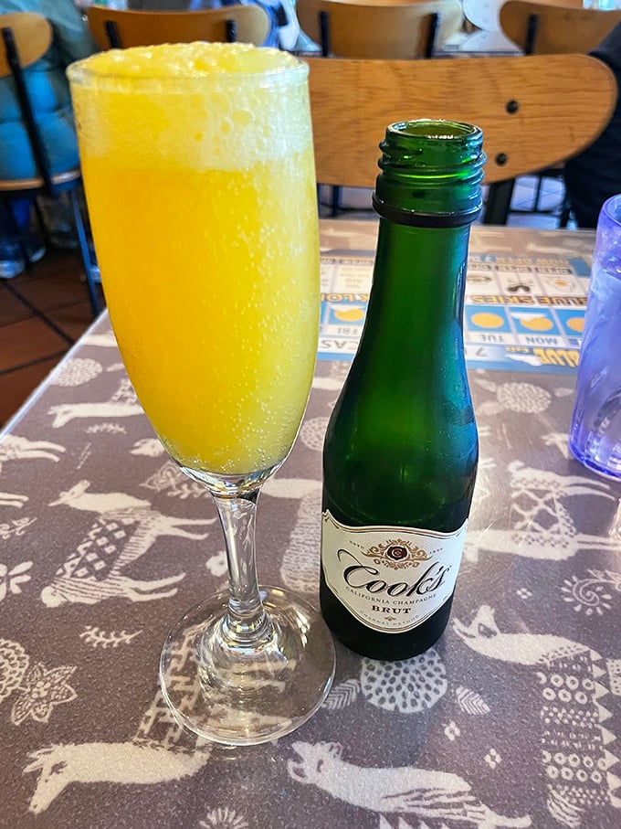 Nothing says "vacation mode activated" quite like a mimosa alongside your breakfast—even if your only travel plans involve the couch later.
