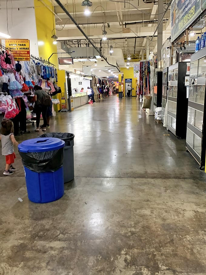 These seemingly endless corridors stretch like highways of hope, each turn revealing new shopping adventures ahead.