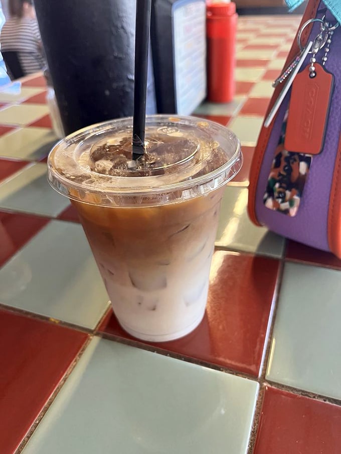 Coffee meets horchata in this cup of morning magic—the kind of drink that makes you question why all coffee doesn't dress this way.