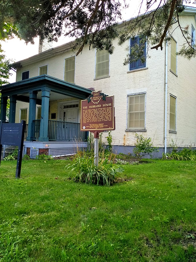 The Hubbard House Underground Railroad Museum preserves powerful stories of courage, its dignified exterior belying the dramatic history contained within its walls.