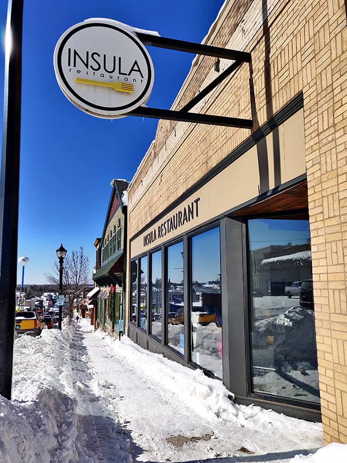 Insula Restaurant brings farm-to-table dining to the north woods, where wilderness meets culinary sophistication without a hint of pretension.