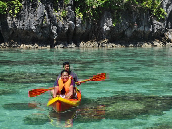 Crystal clear waters that make you forget you're in Northern California, not the Caribbean – until that first bracing paddle stroke.