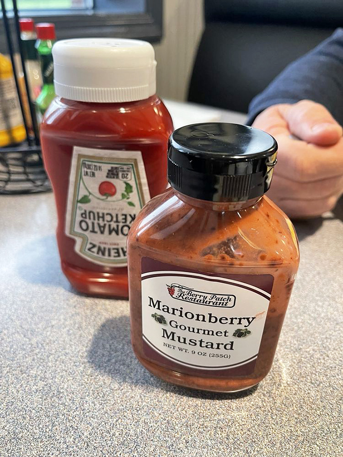 Marionberry Gourmet Mustard—proof that berries can do more than just dessert duty. This condiment could make even a bologna sandwich feel special.