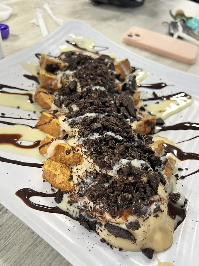 Oreo French toast proves cookies aren't just for midnight snacking—they're breakfast's secret weapon when transformed into this decadent morning masterpiece.