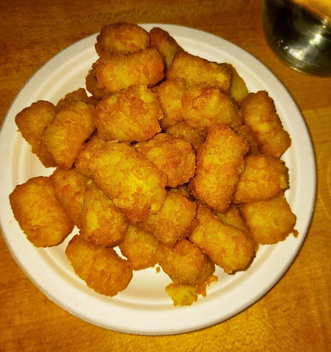 These tots aren't just crispy—they're what potato dreams are made of. Golden nuggets that would make Napoleon Dynamite weep with joy.
