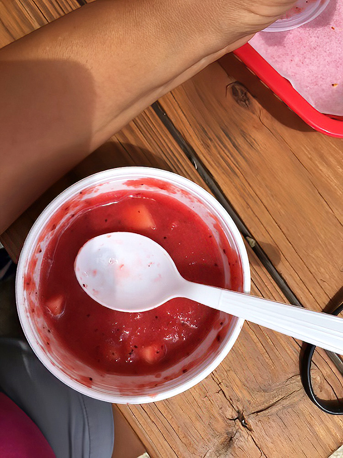 Summer in a cup! This gazpacho is so refreshing it makes Florida humidity feel like a distant rumor rather than a constant companion.
