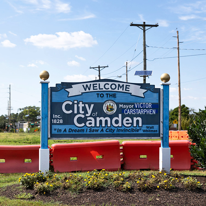 "In a dream I saw a city invincible"—Walt Whitman's words welcome visitors to Camden, a resilient community where Social Security dollars stretch further.