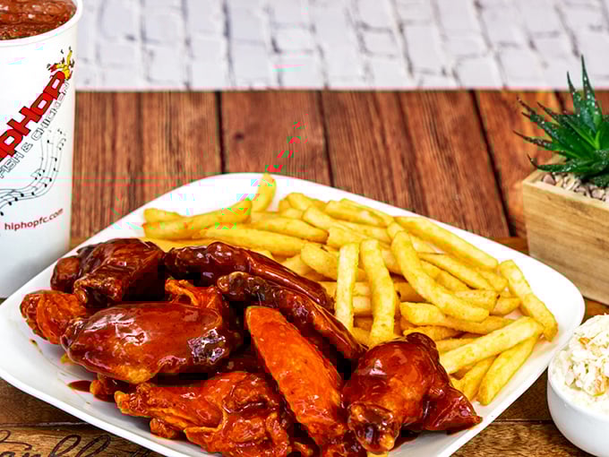 These buffalo wings aren't playing around. They're the kind of spicy commitment that makes you both regret and celebrate your life choices simultaneously.