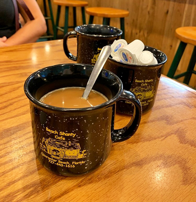 These sturdy mugs don't just hold coffee—they hold the promise of a day that starts right. The speckled ceramic practically radiates warmth.