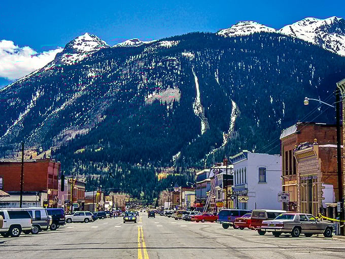 Those mountains aren't just showing off – they're providing the dramatic backdrop for Silverton's everyday life. Talk about setting the stage!