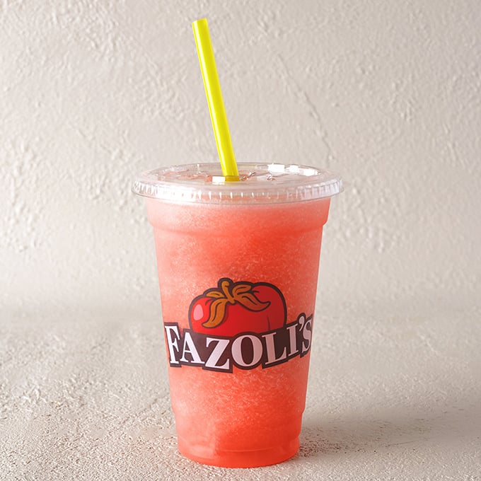 Nothing says "I'm serious about my Italian-inspired meal" quite like a frosty fruit Italian ice in Fazoli's signature cup – refreshment with a side of nostalgia.