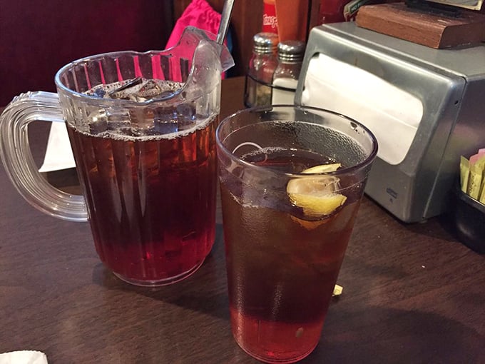 Sweet tea in North Carolina isn't just a beverage—it's practically a religious experience. Liquid sunshine in a glass.