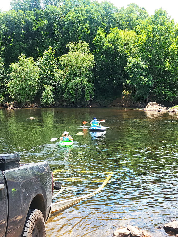Kayaking the Oconee River offers Milledgeville's best perspective—where history meets nature, and paddling replaces parallel parking as your primary navigation skill.