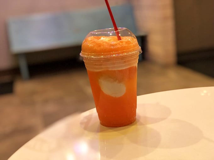 This orange cream float isn't just a throwback to childhood—it's that memory, perfected. Nostalgia never tasted so refreshing.