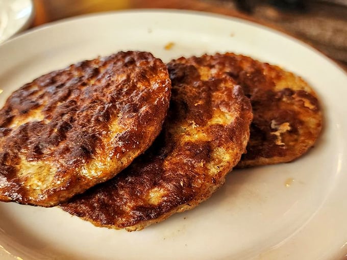 These sausage patties aren't just browned—they're caramelized to the exact shade of delicious that makes morning people out of night owls.