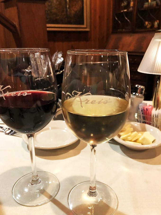 Wine glasses that know their job: making good beef taste even better.