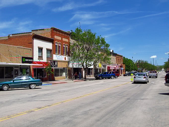 The tree-lined streets of Chadron offer shade from summer heat and shelter from big-city prices—a win-win for retirees.