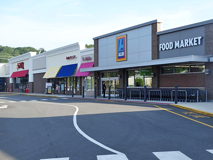 Budget-friendly shopping options like ALDI make Groton practical for retirees looking to stretch their Social Security dollars.