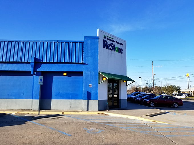 The big blue ReStore—where home improvement dreams come true without the nightmare of retail prices.