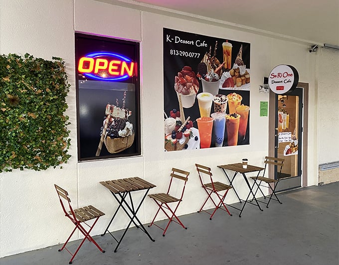 K-Desserts' modest storefront gives no hint of the Korean sweet treasures waiting inside—like finding a diamond in a plain box.