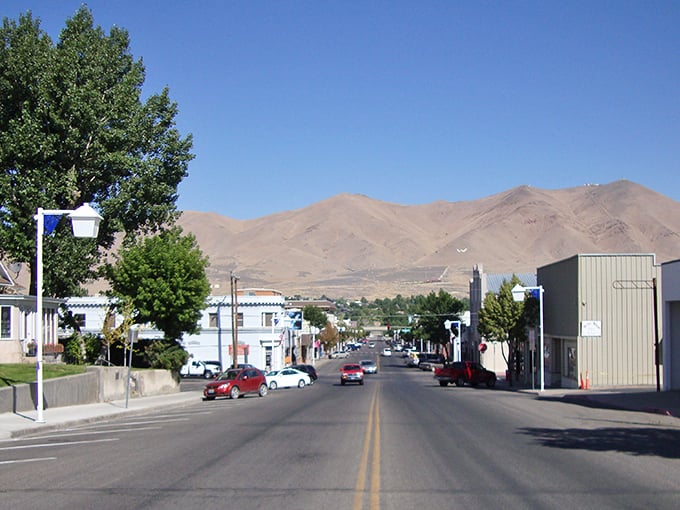 Winnemucca's main street offers the essentials without the frills, perfect for stretching that Social Security check.
