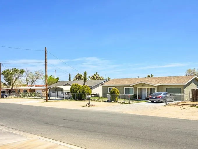 Clean streets and mountain views create the perfect backdrop for affordable California living.