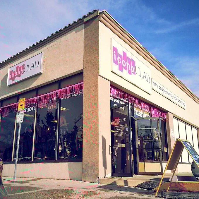 This corner storefront houses decades of fashion history, from bellbottoms to flannel shirts and everything in between.