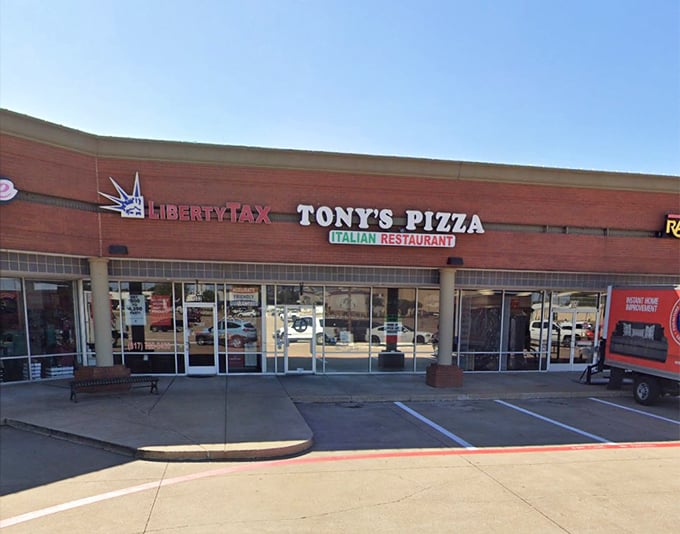 Tony's Pizza & Pasta: "Strip mall simplicity hiding Italian treasures. The best neighborhood spots never need fancy facades!"