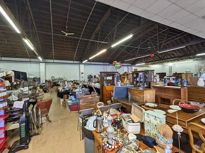 Peek inside Ultimate Treasures and discover a wonderland of vintage furniture, quirky collectibles, and one-of-a-kind home accents waiting for adoption.