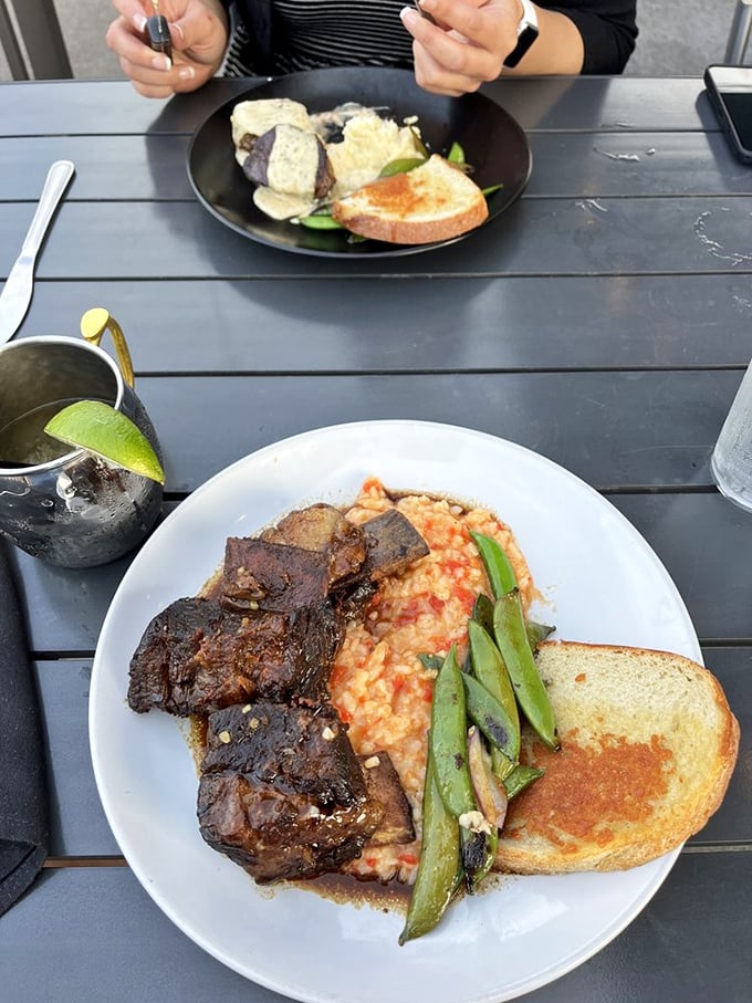 These beef short ribs with that gorgeous bourbon glaze represent everything right about American comfort food done properly
