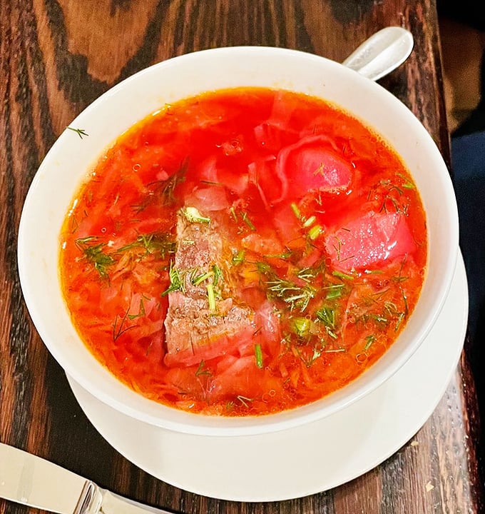This isn't just soup—it's a bowl of liquid comfort that would make any Eastern European babushka nod in approval.