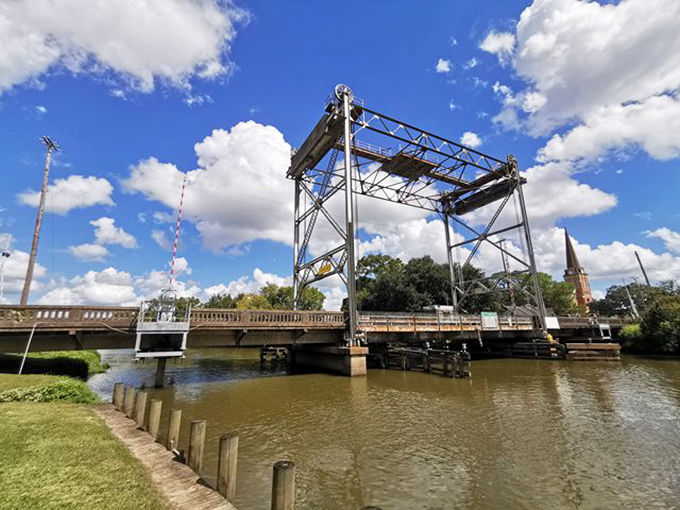 The steel bridge stands as a monument to engineering from a time when infrastructure was built to impress, not just to get by. 