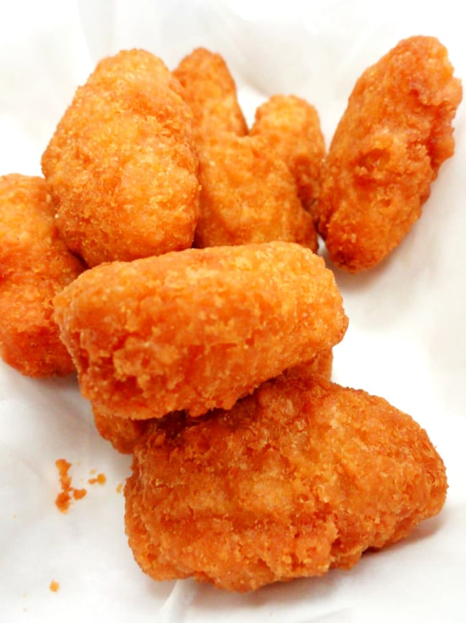 Corn nuggets—little pockets of sweet corn surprise that make you wonder why corn on the cob gets all the summer barbecue glory.