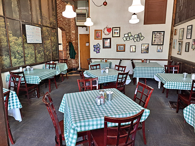 The dining room at Lisa's isn't just eating space—it's where Omaha solves its problems, one forkful of pancake at a time.