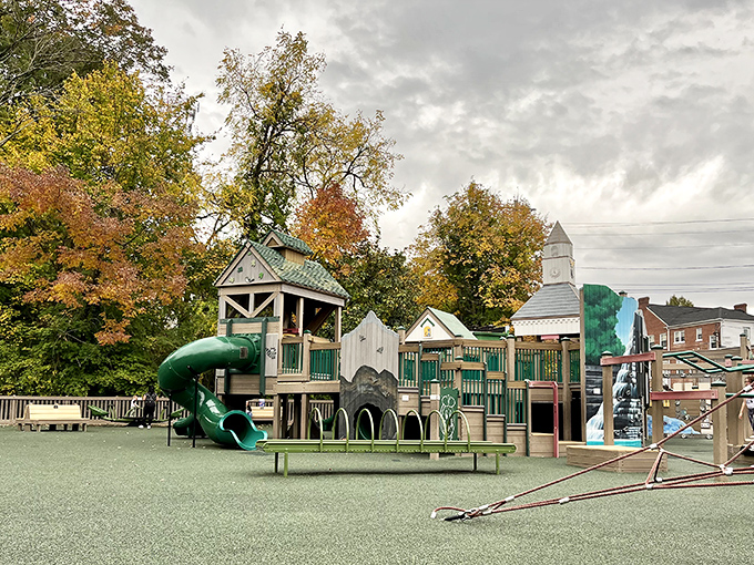 Heart of the City Playground proves Cookeville knows childhood should be magical—this wooden wonderland makes screen time seem utterly boring by comparison.