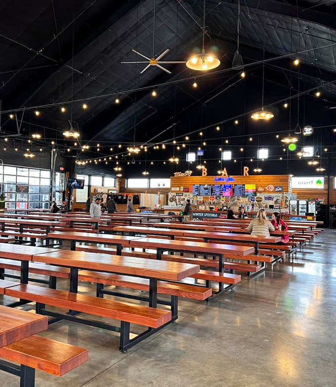 The modern food hall: where Portland's culinary adventurers gather to feast. Communal dining at its most deliciously democratic.