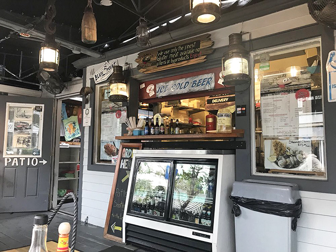The ordering counter feels like the galley of a beloved fishing boat—if that boat served the best seafood in the Keys.