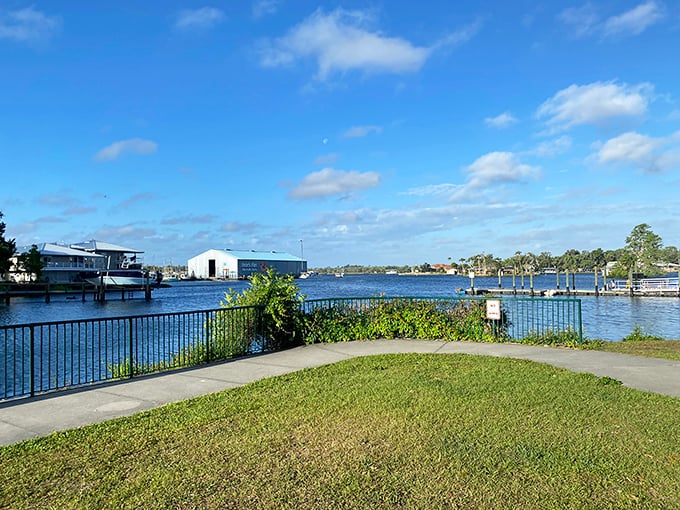 Kings Bay Park's waterfront views remind you why people fall in love with Florida in the first place.