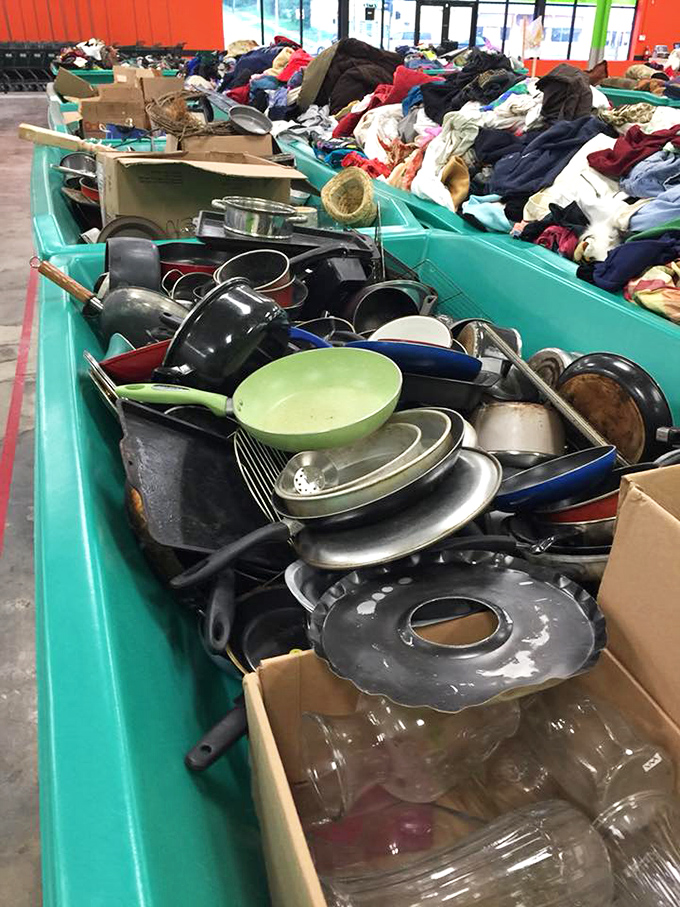 Pots, pans, and possibilities—your kitchen dreams are hiding somewhere in that glorious jumble.