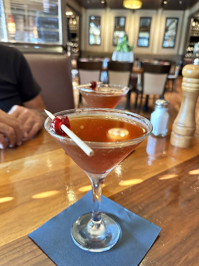 A classic Manhattan done right – because some cocktails are timeless for very good culinary reasons.