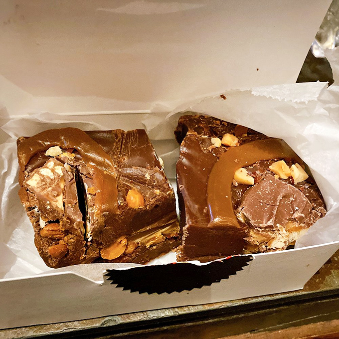 This fudge doesn't just look good—it looks like it should be kept in a velvet-lined vault with its own security detail.