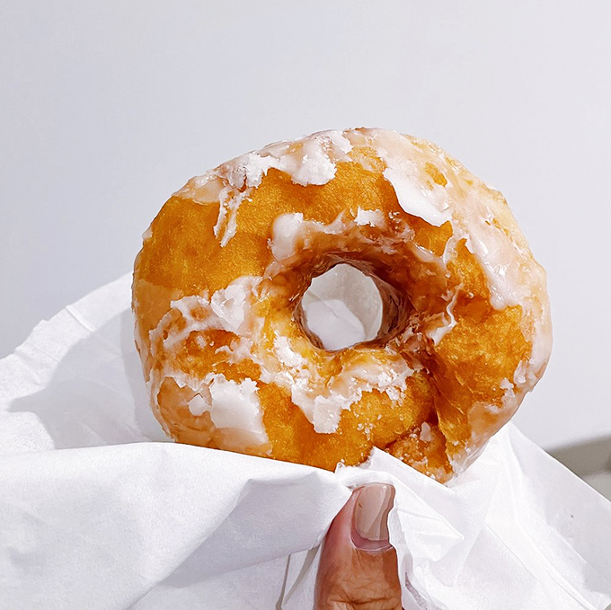 That moment when glaze meets sunlight—nature's way of highlighting culinary perfection.