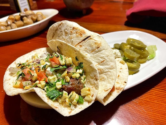 Tacos that bridge the gap between steakhouse and taqueria. Proof that great beef transcends cultural boundaries and makes friends everywhere it goes.