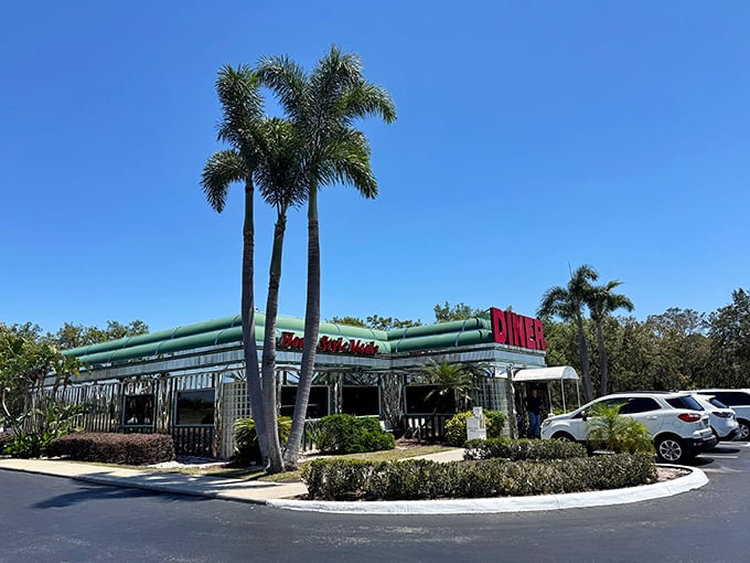 Classic diners like this serve up comfort food with a side of nostalgia, proving that some of life's greatest pleasures still come at reasonable prices.