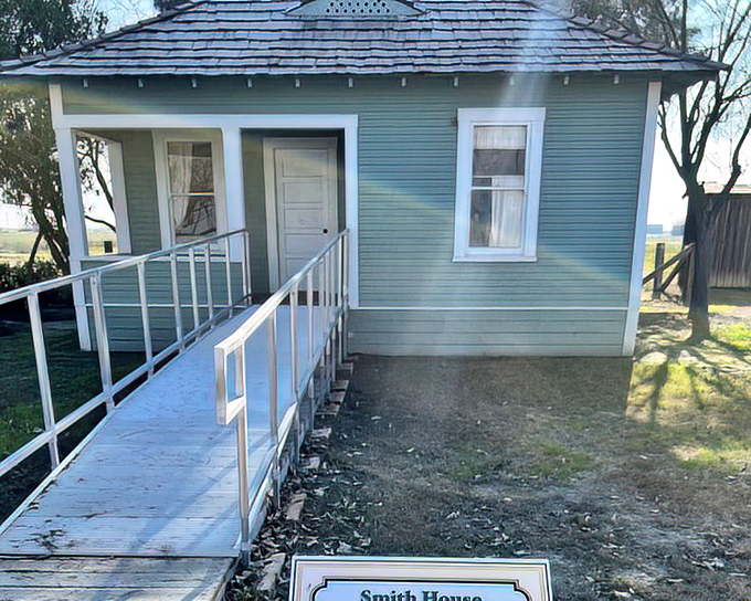 The Smith House's wheelchair ramp is a modern addition to history—making sure everyone can access this remarkable American story.